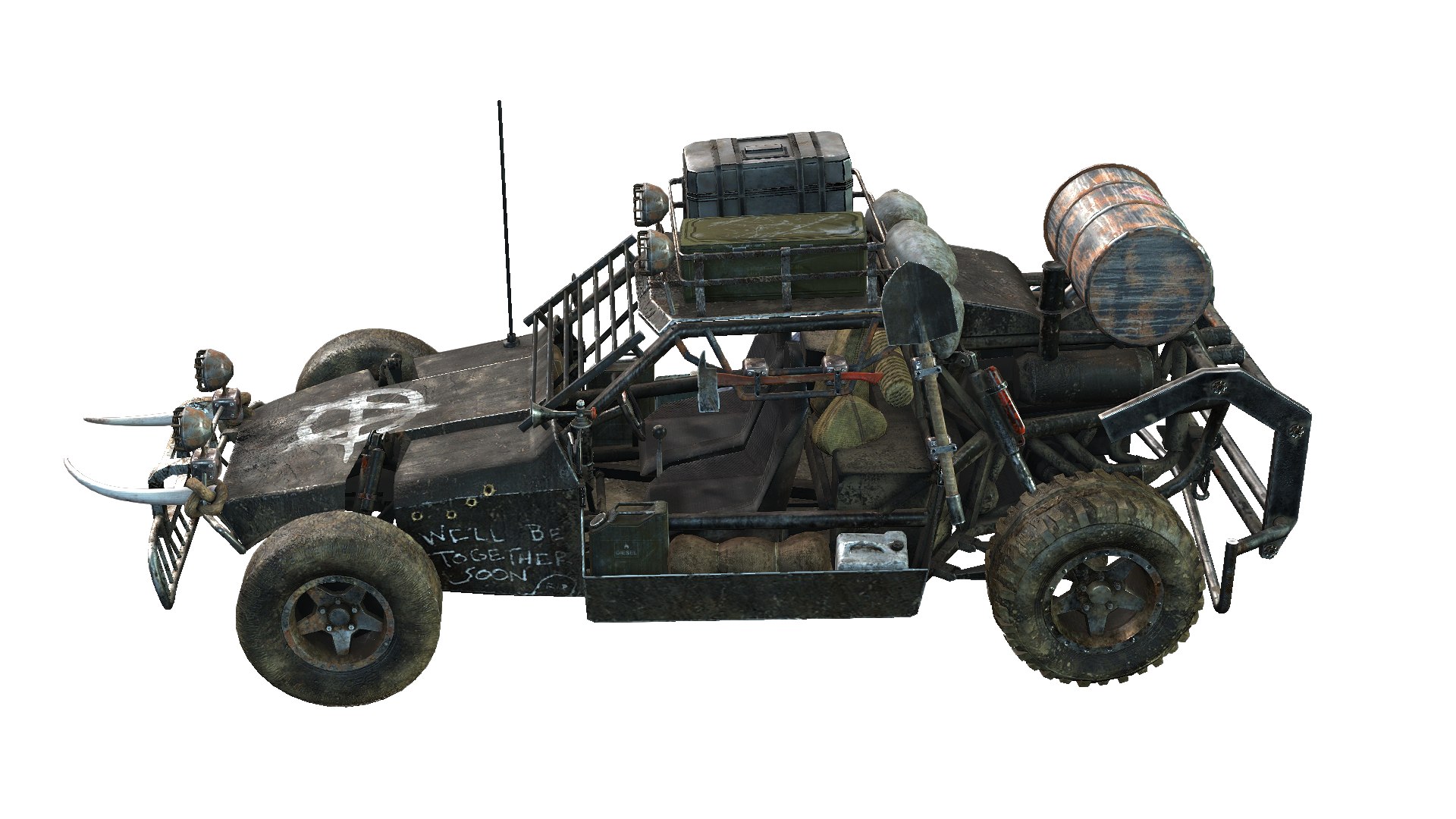 3D Model Doomsday Buggy - TurboSquid 2418155