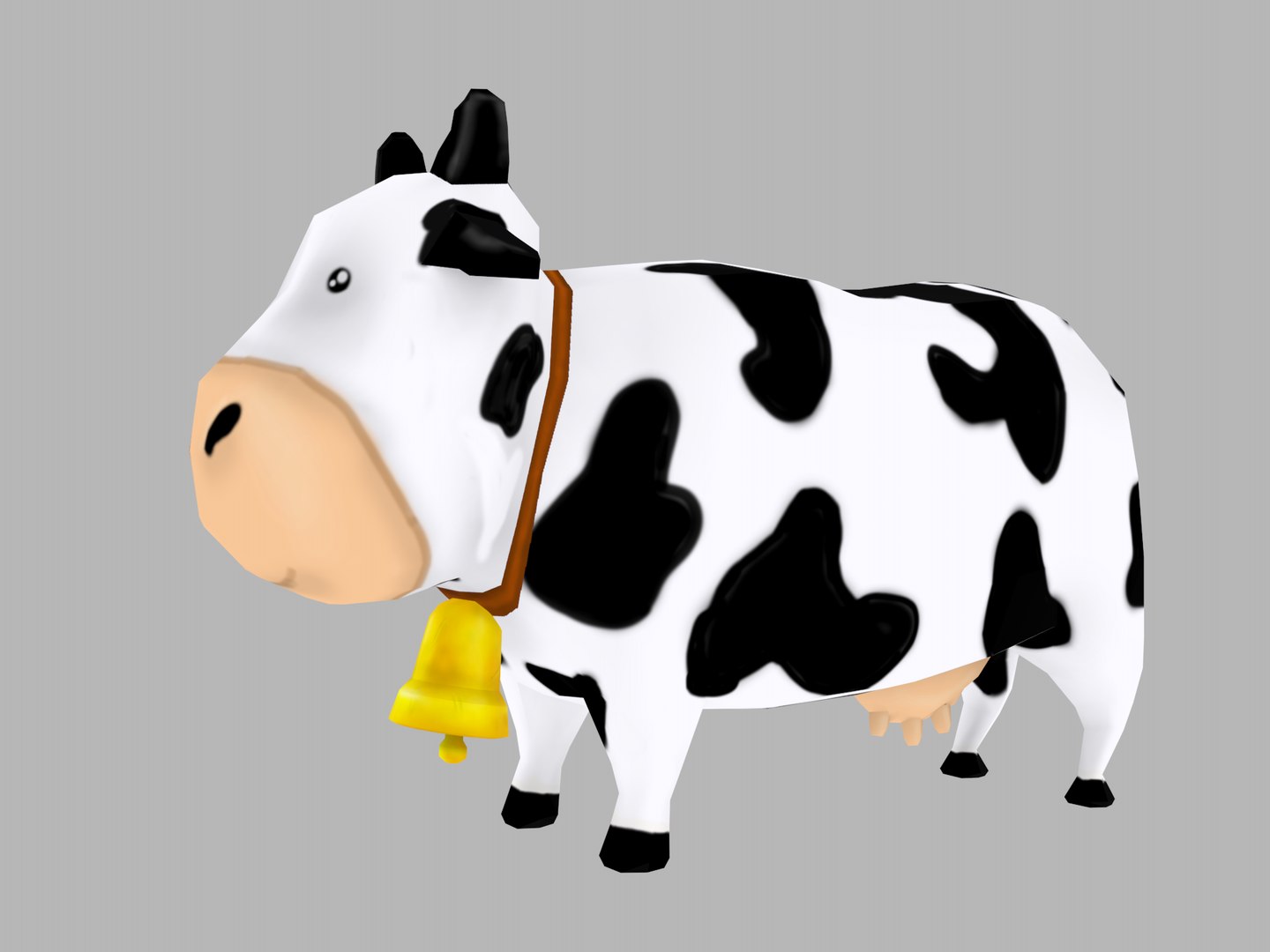 Stylized Cow Model - TurboSquid 1320741