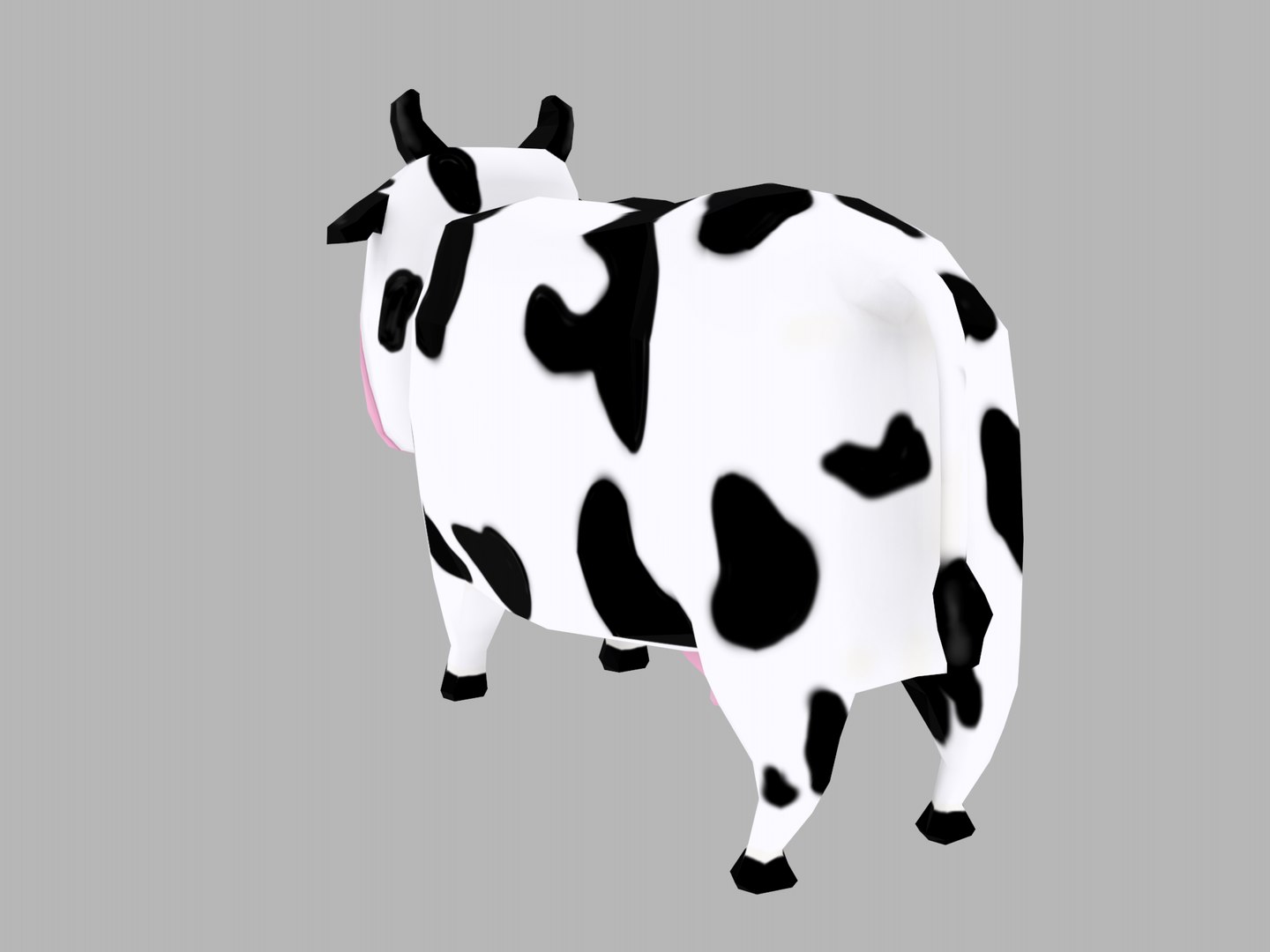 Stylized Cow Model - TurboSquid 1320741