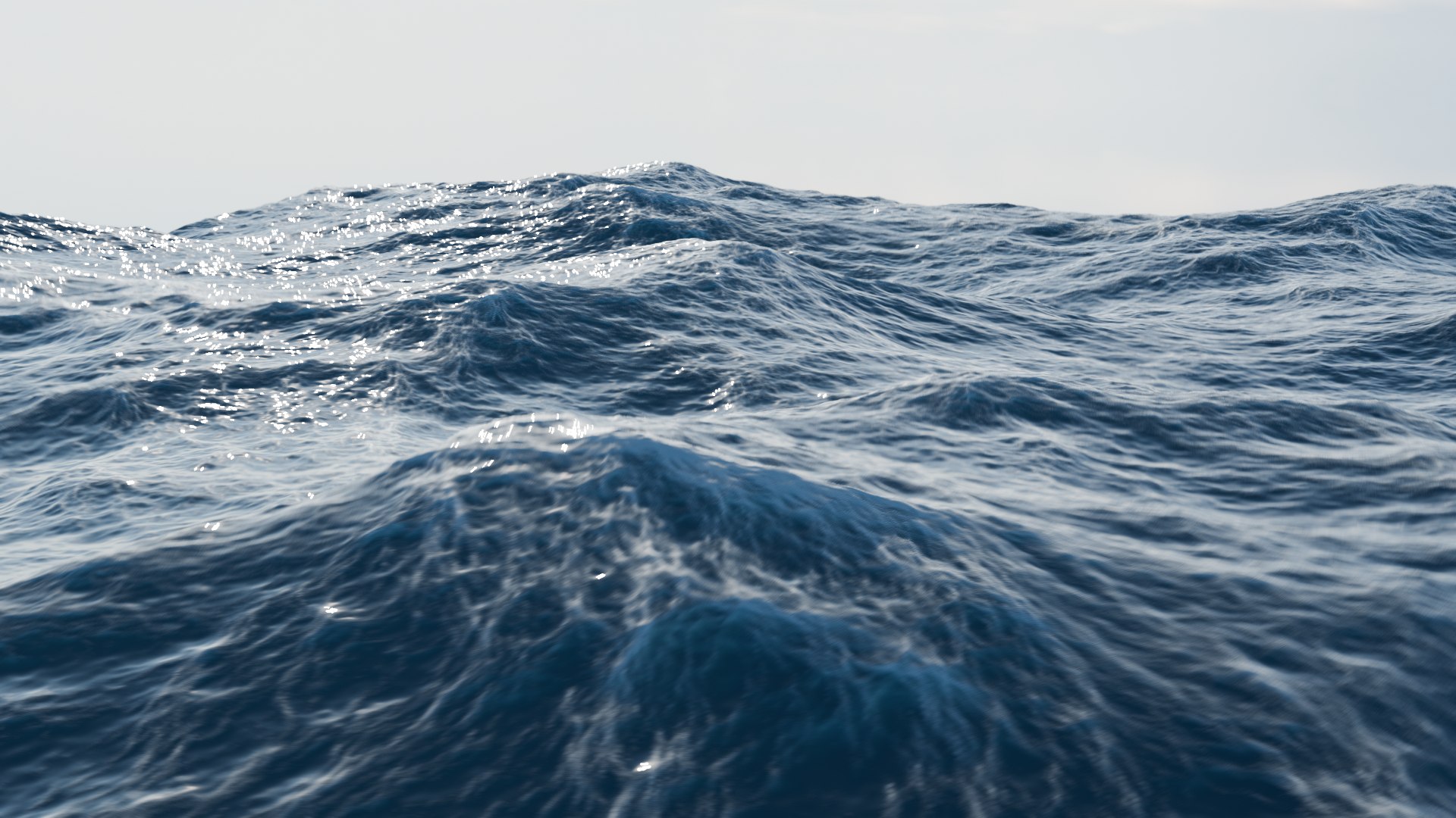 Ocean Simulation Model - TurboSquid 2302814