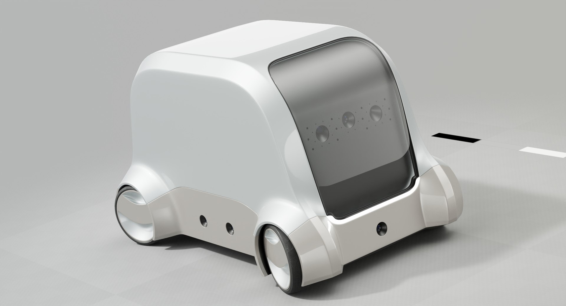 Robot Delivery 3D Model - TurboSquid 1849508