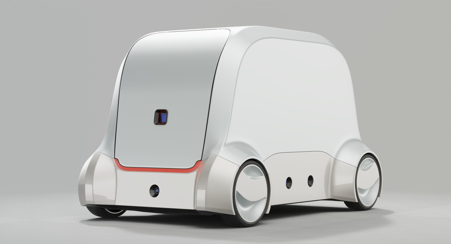 Robot Delivery 3D Model - TurboSquid 1849508