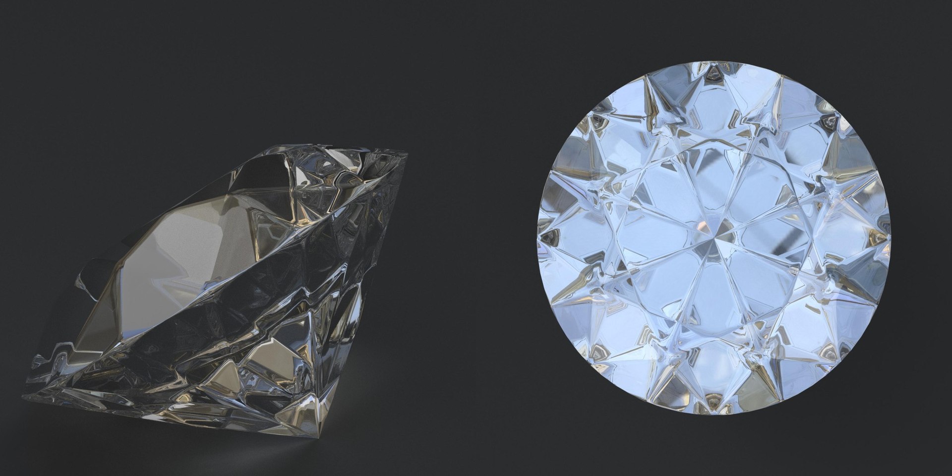 Stylized Diamond 3D - TurboSquid 1416590