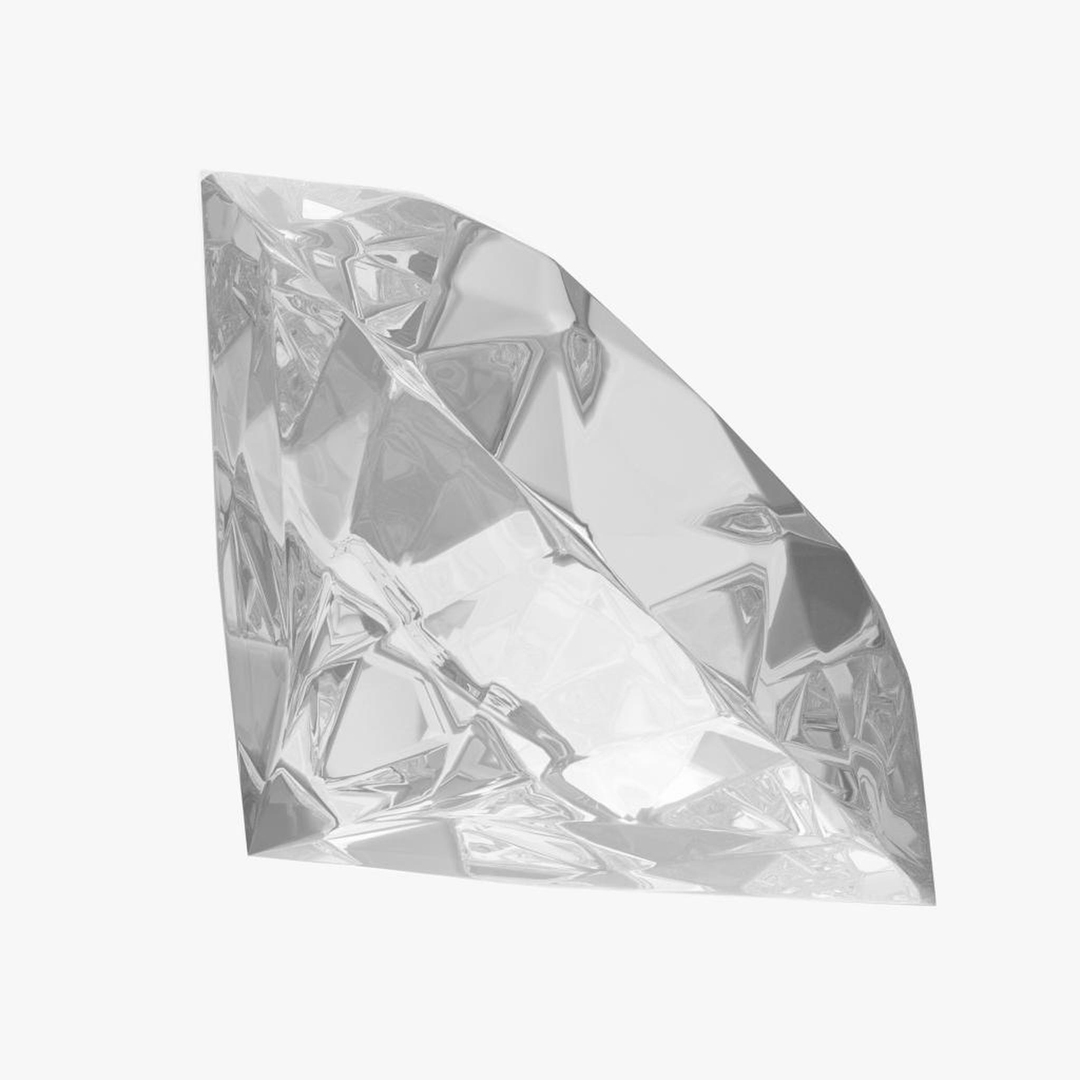 Stylized Diamond 3D - TurboSquid 1416590