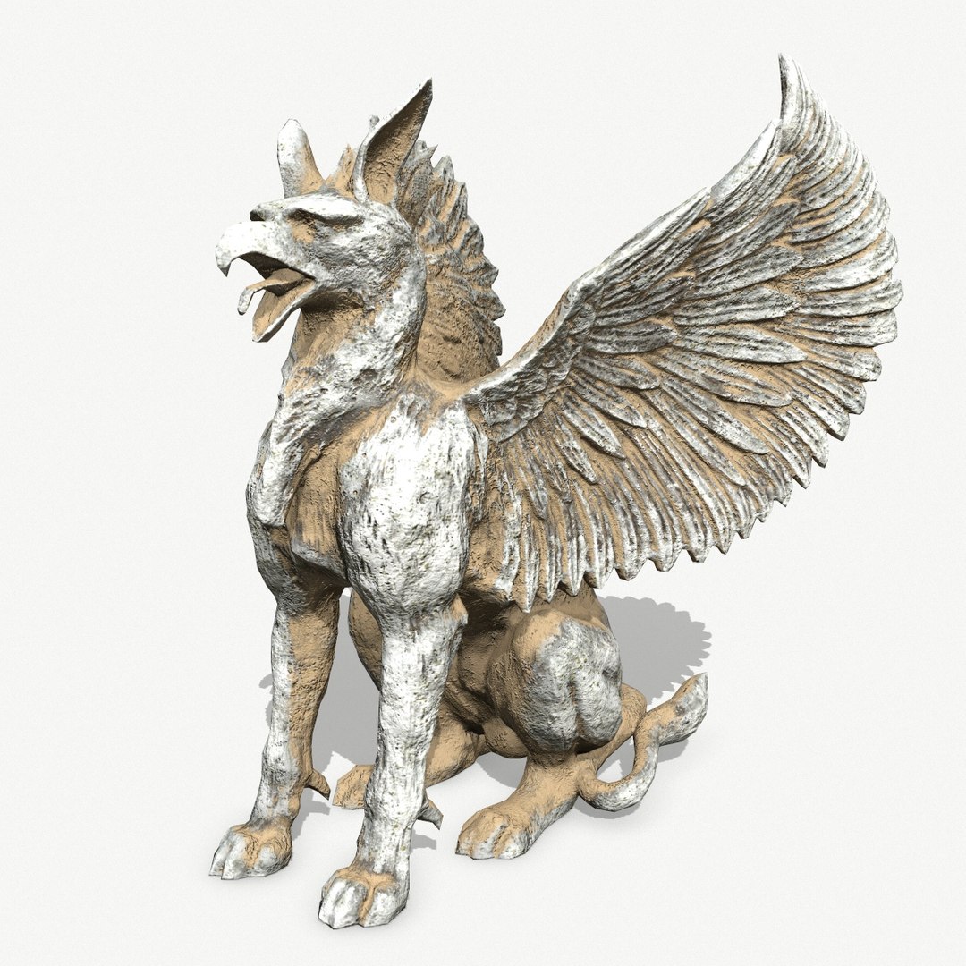 Statue Creature 3D model - TurboSquid 2085192