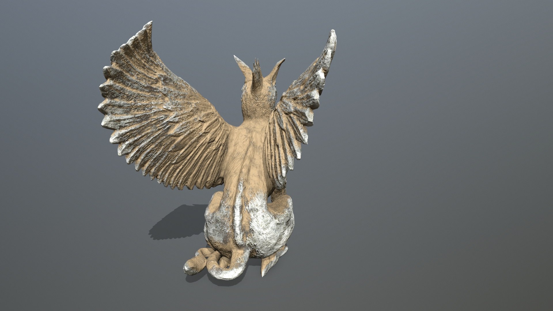 Statue Creature 3D Model - TurboSquid 2085192