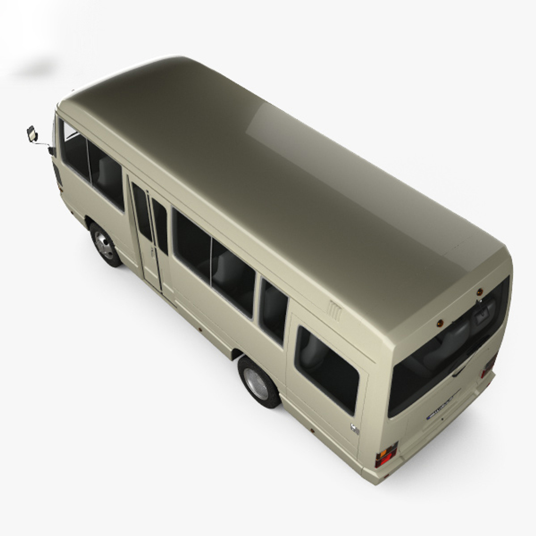 modelo 3d Toyota Coaster Bus 1983 - TurboSquid 1364349