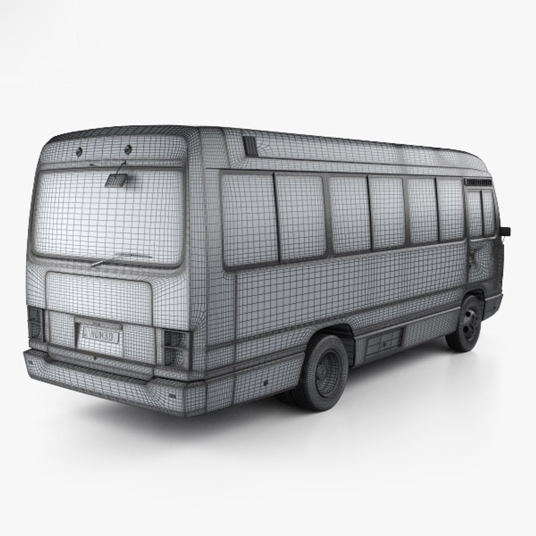 3D toyota coaster 1983 - TurboSquid 1364349