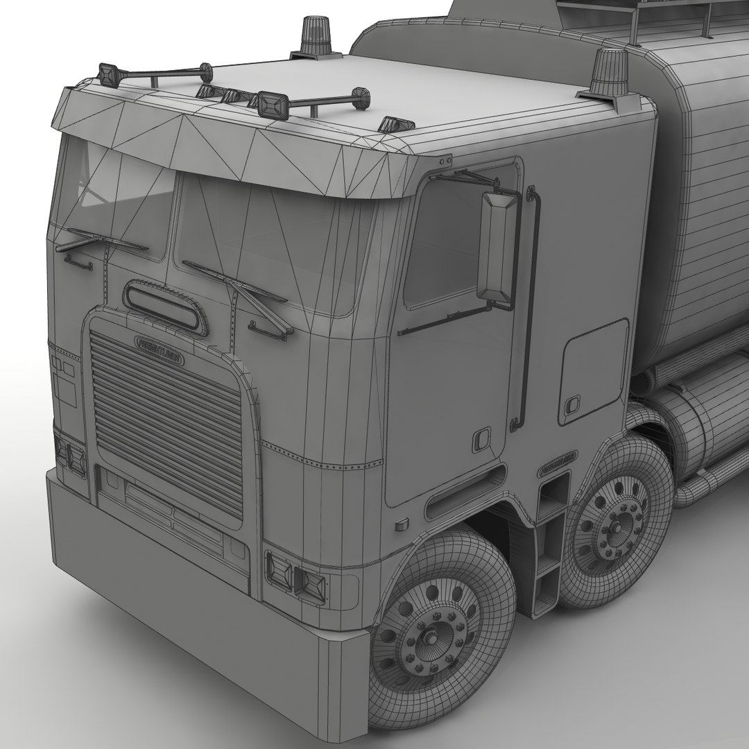 3d Freightliner Fla Truck