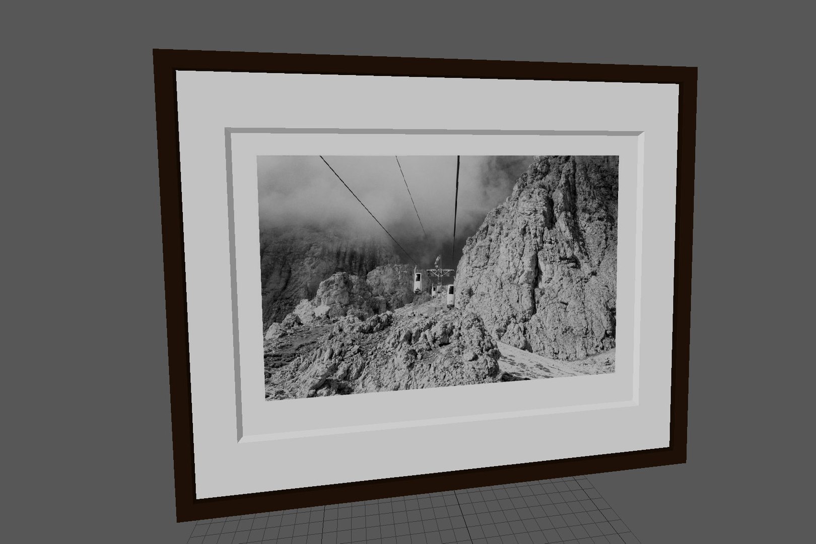 3d Model Frames Photographs Photos