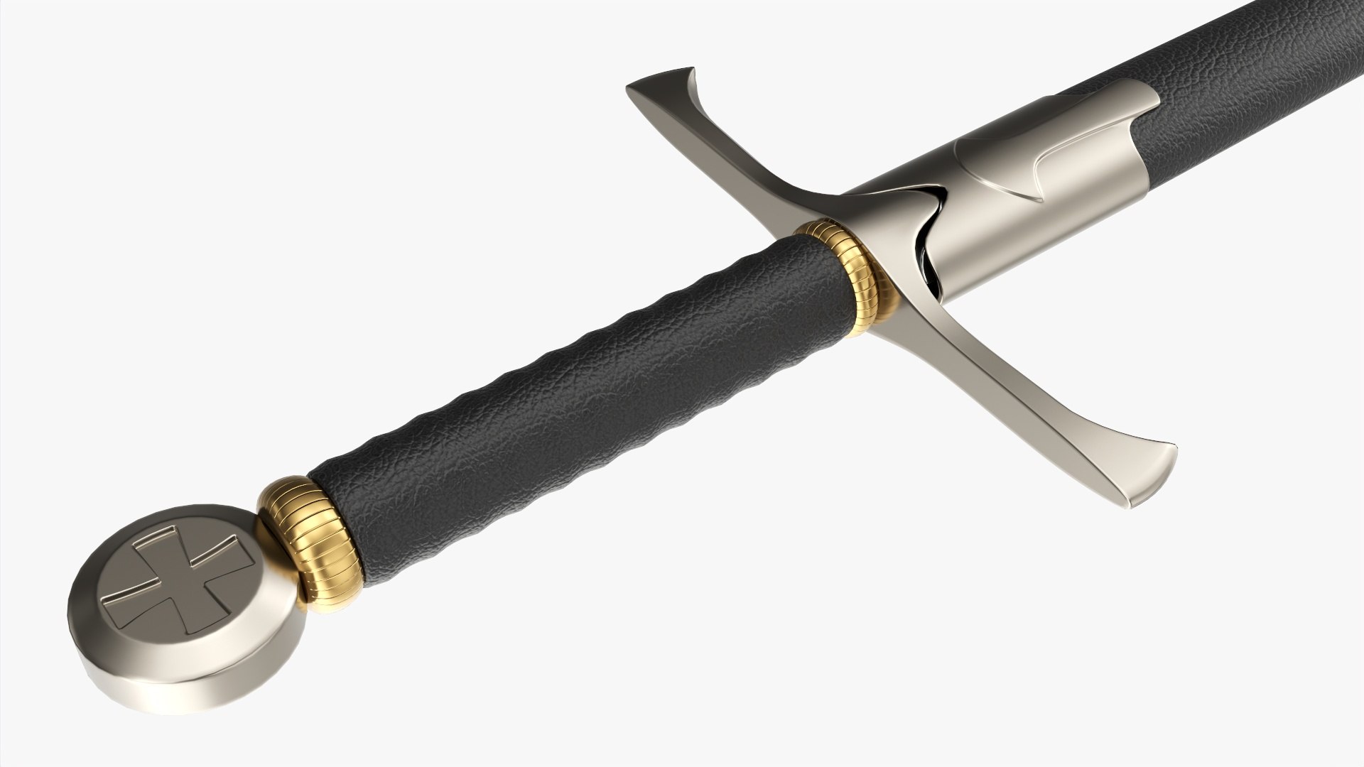 3D Templar Sword Metal - TurboSquid 1856898