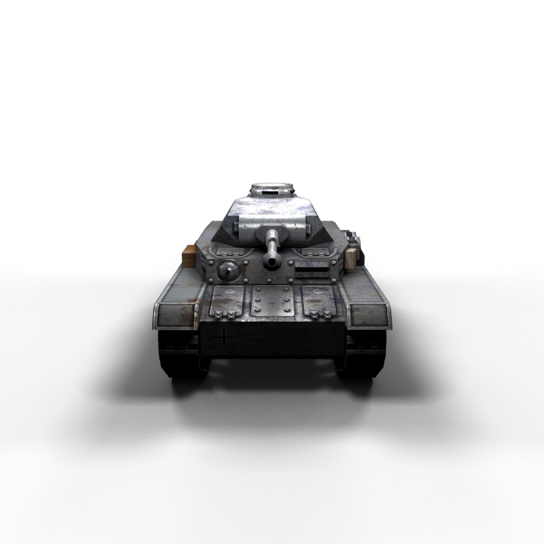 Panzer Iv Tanks F2 3d Model