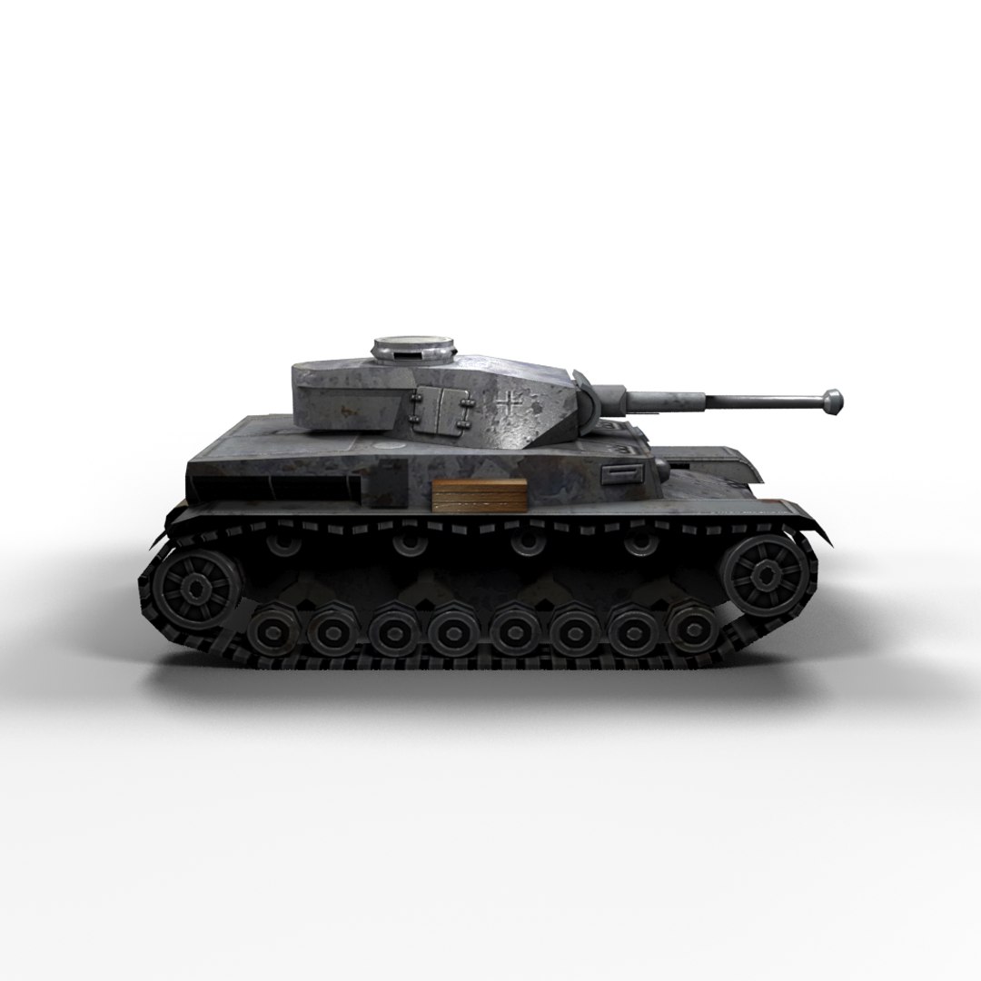 Panzer Iv Tanks F2 3d Model