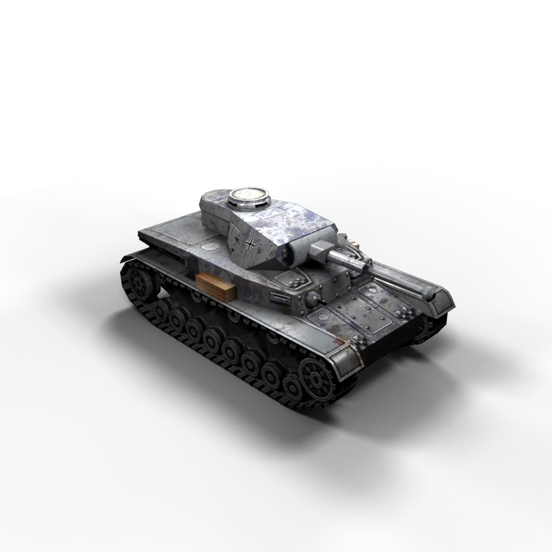 Panzer Iv Tanks F2 3d Model