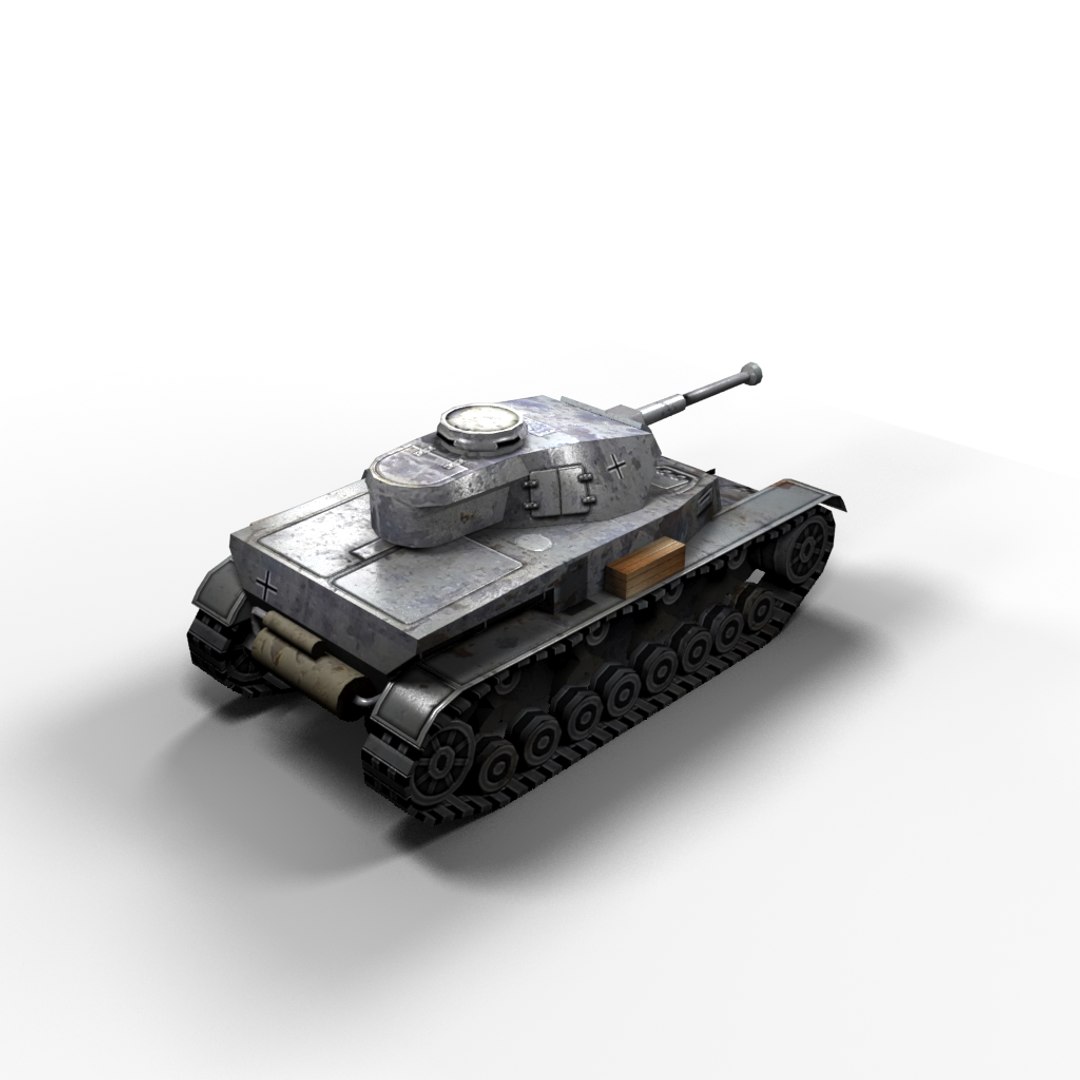 Panzer Iv Tanks F2 3d Model