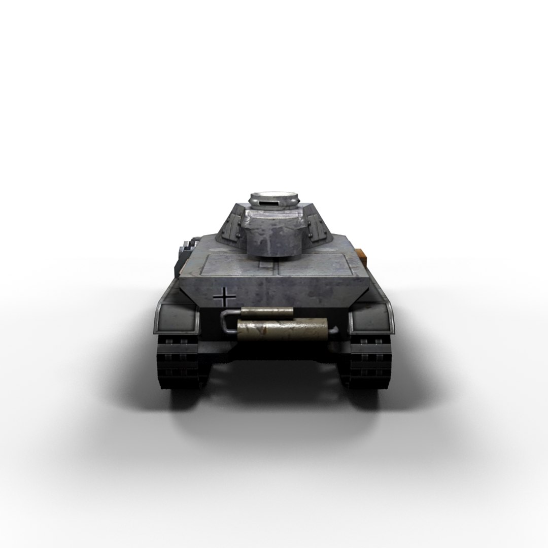 Panzer Iv Tanks F2 3d Model