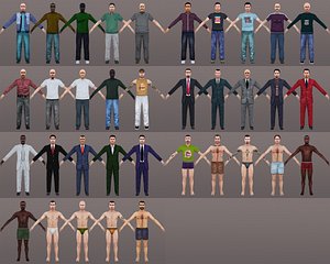 Rigged Man Blender Models for Download | TurboSquid