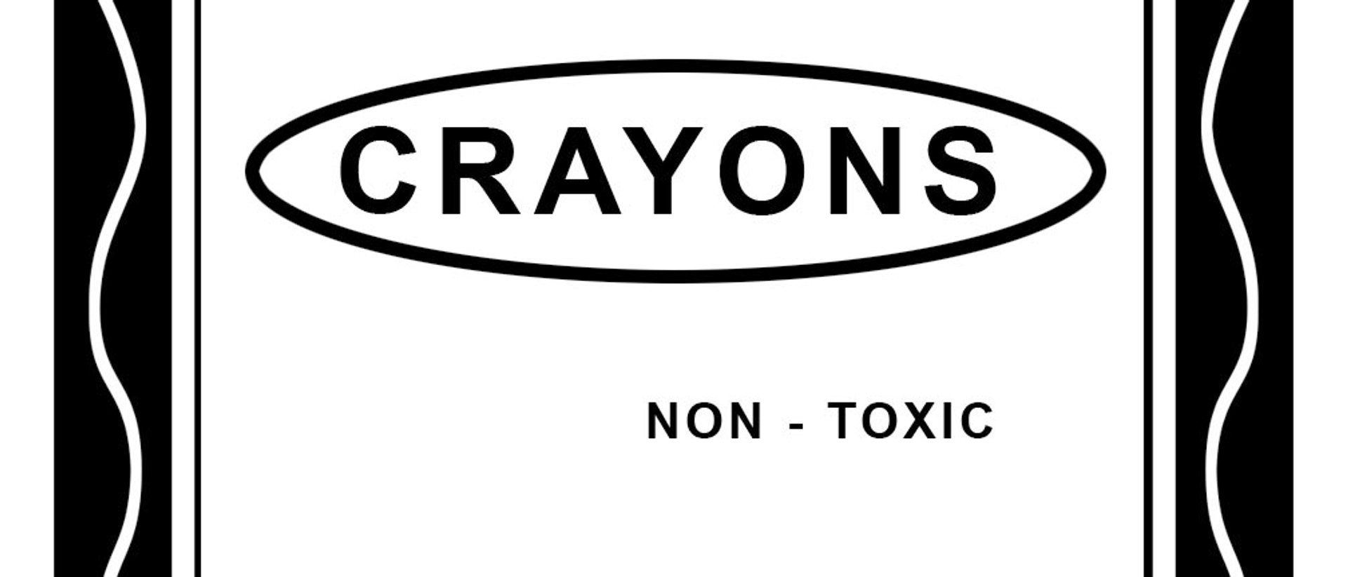 School Crayons Dxf