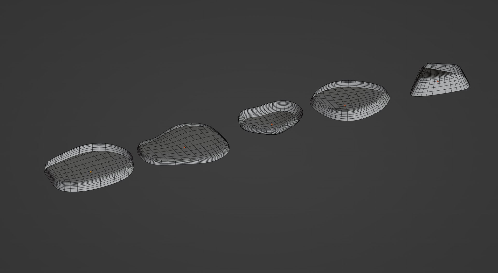 3D Flat Rocks Model - TurboSquid 2044766