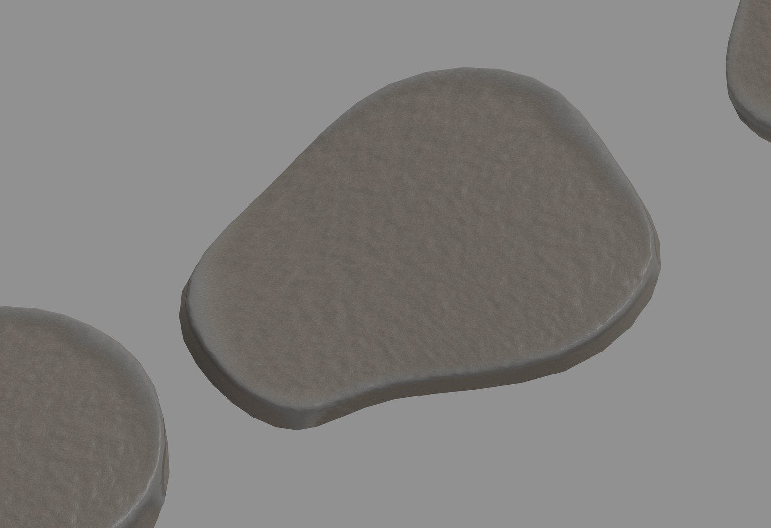 3D Flat Rocks Model - TurboSquid 2044766