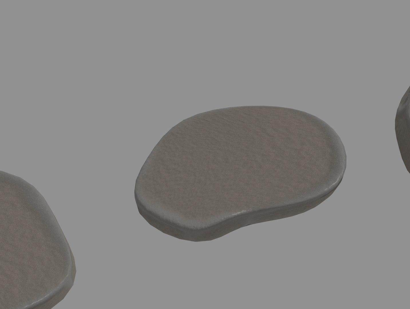 3D Flat Rocks Model - TurboSquid 2044766