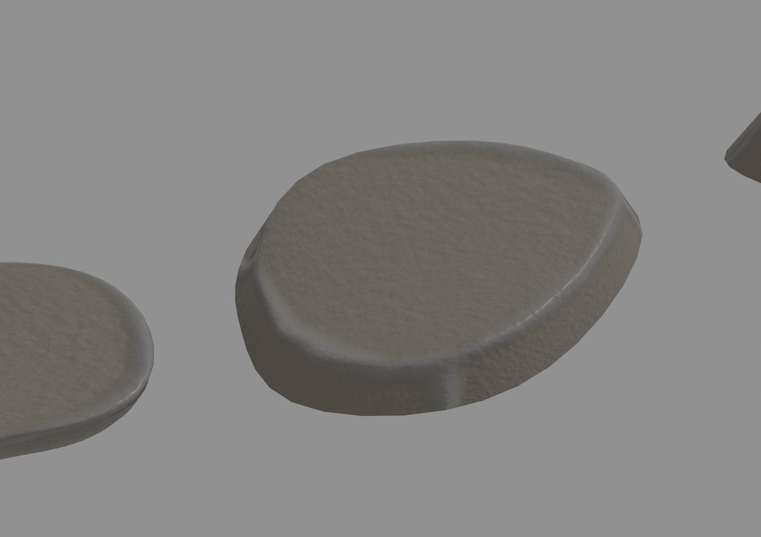 3D Flat Rocks Model - TurboSquid 2044766