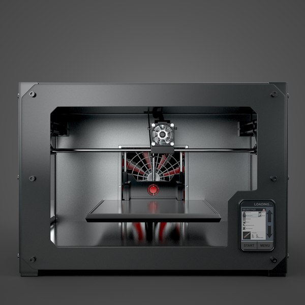3d printer printing model