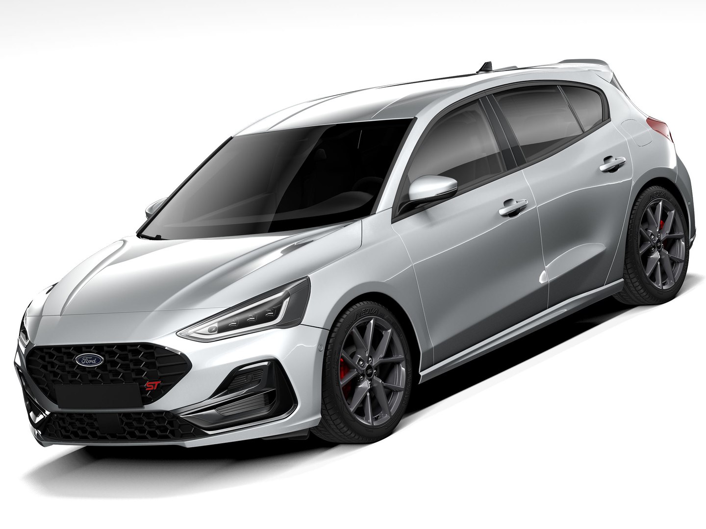 Ford Focus ST 2022 3D Model - TurboSquid 2224042