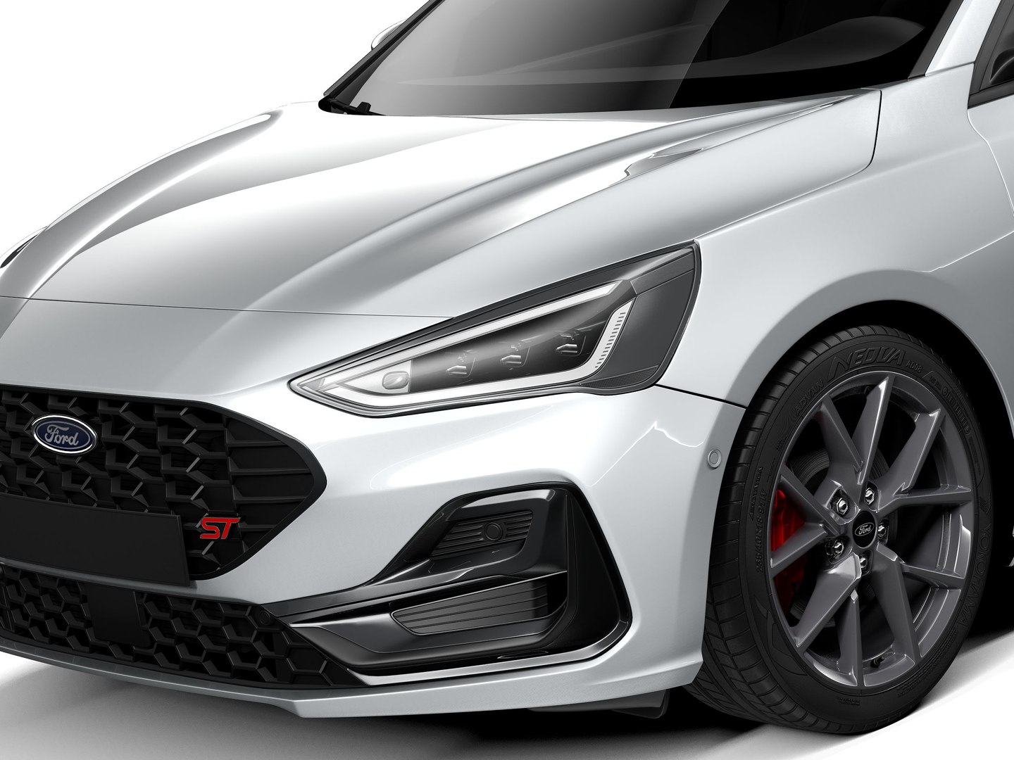 Ford Focus ST 2022 3D Model - TurboSquid 2224042