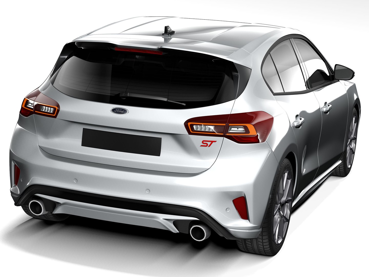 Ford Focus ST 2022 3D Model - TurboSquid 2224042