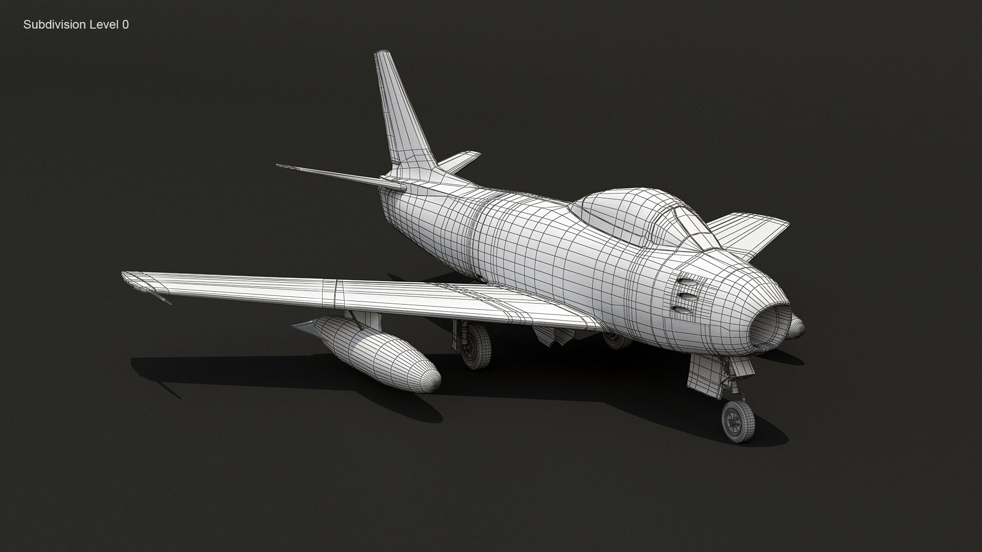 F-86 Sabre JASDF 3D Model - TurboSquid 1996809