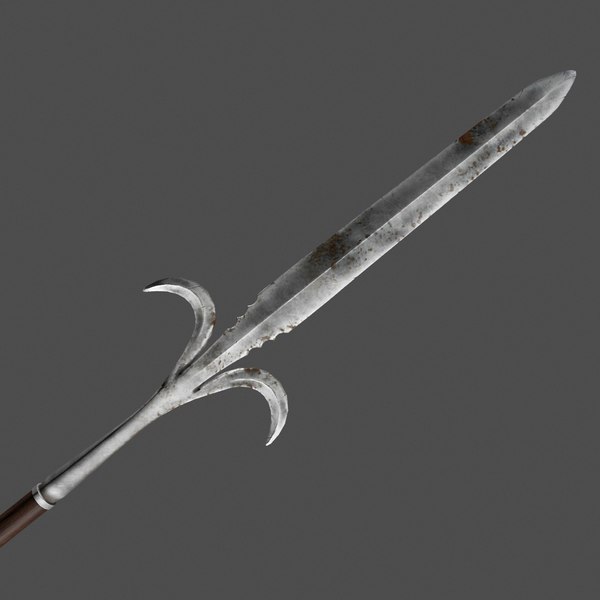 max old worn corseque polearm