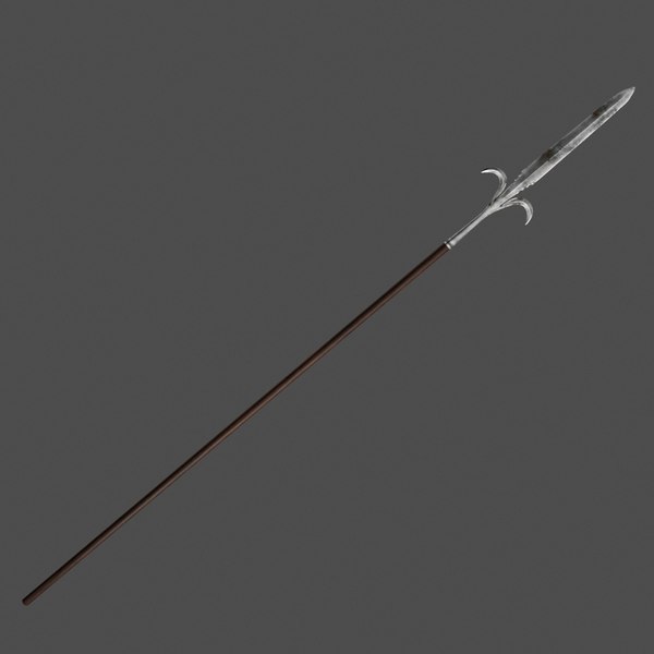 max old worn corseque polearm