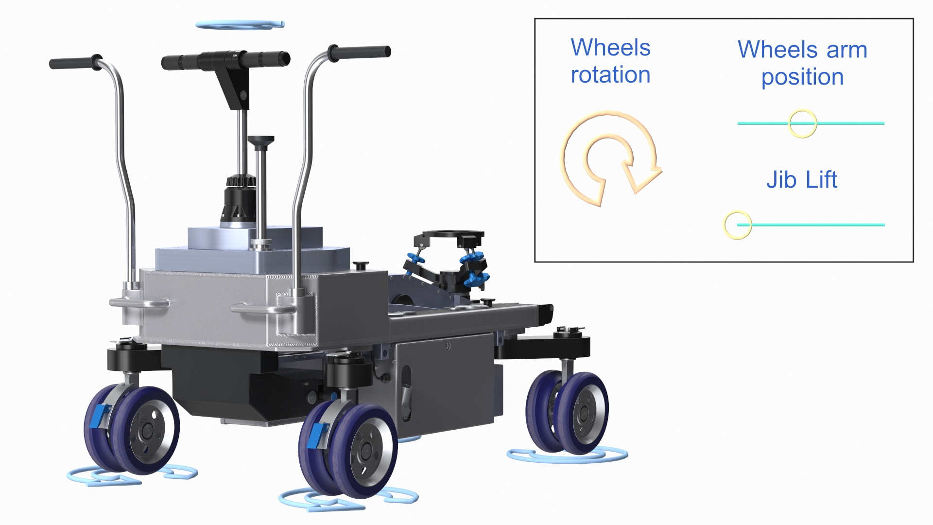 3D Cinetech Albatross Dolly Rigged - TurboSquid 1922113