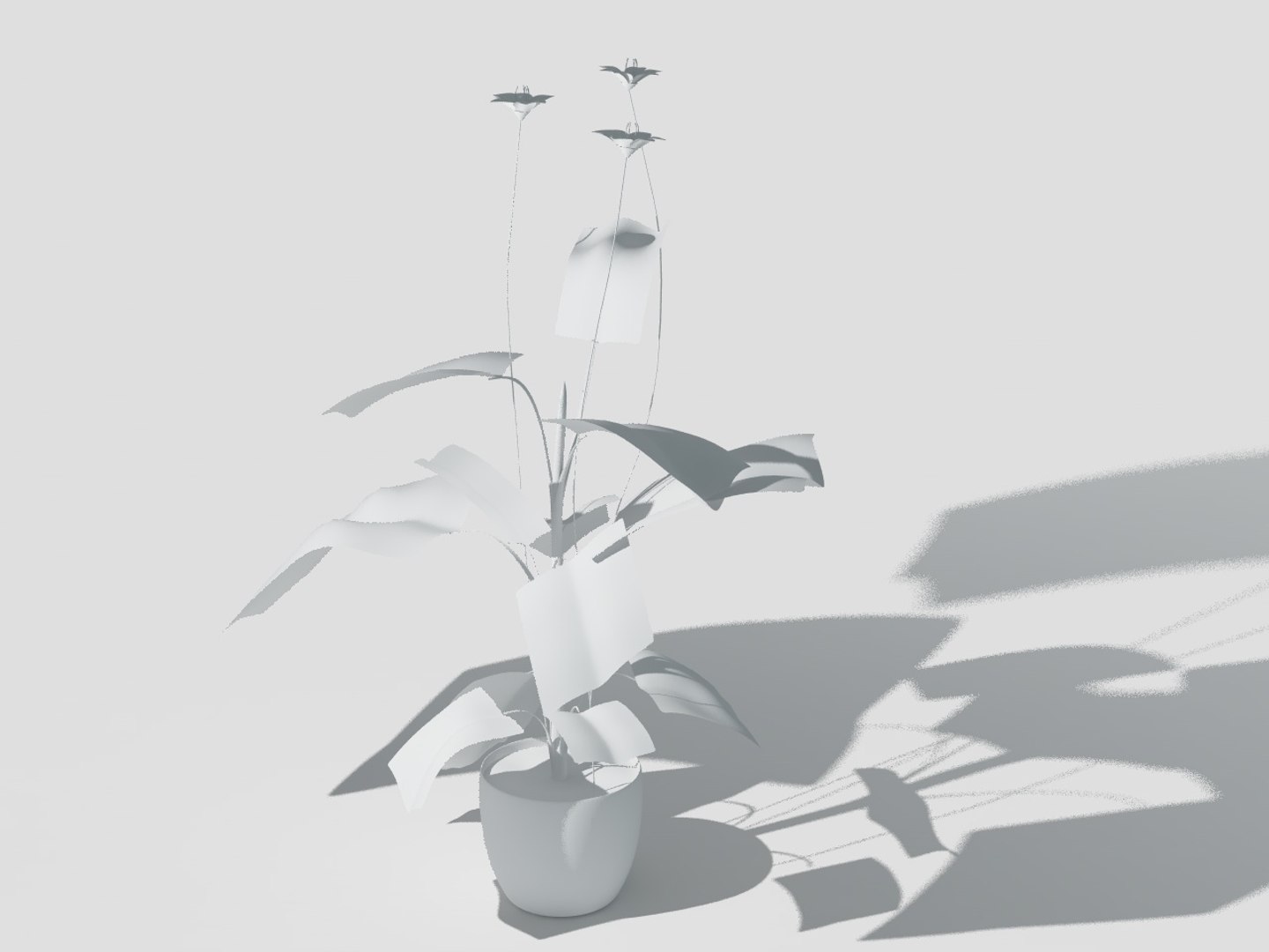 realistic plant 3d 3ds