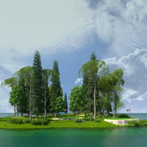 Golf Course 3D Models for Download | TurboSquid