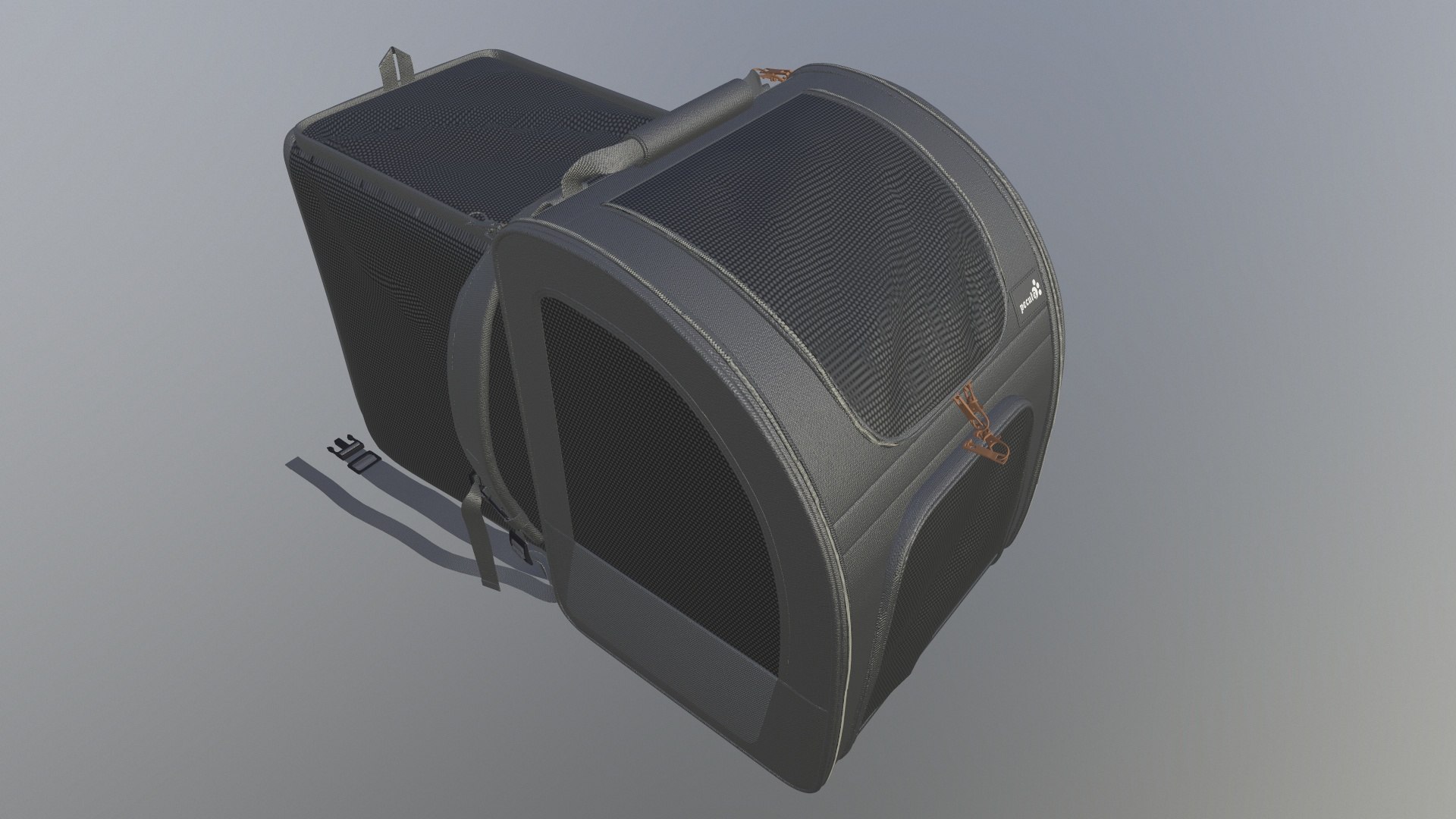 Pet Carrier Backpack 3D Model - TurboSquid 2178717