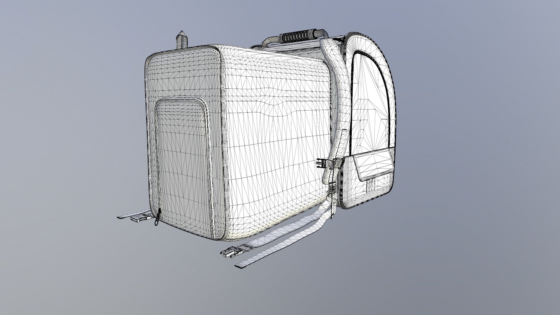Pet Carrier Backpack 3D Model - TurboSquid 2178717