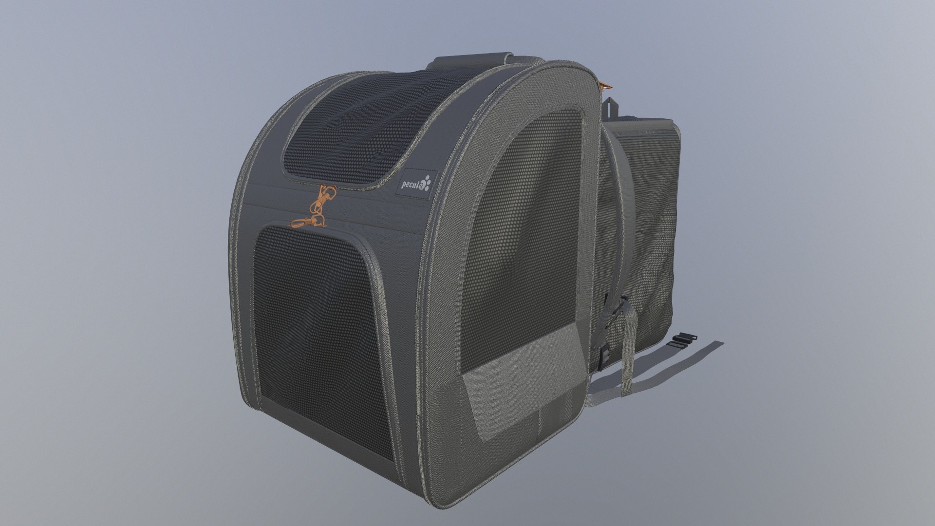 Pet Carrier Backpack 3D Model - TurboSquid 2178717
