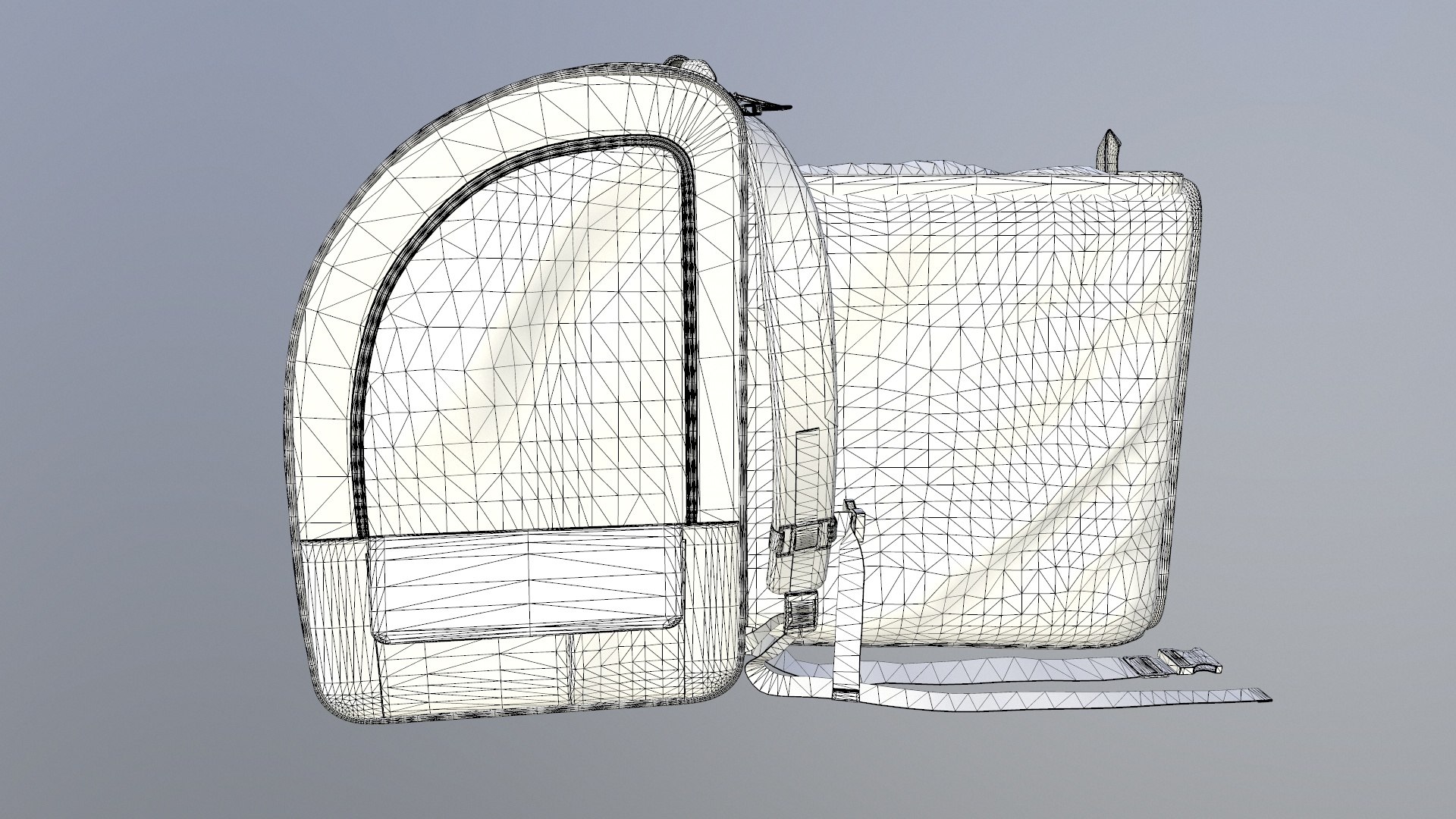 Pet Carrier Backpack 3D Model - TurboSquid 2178717