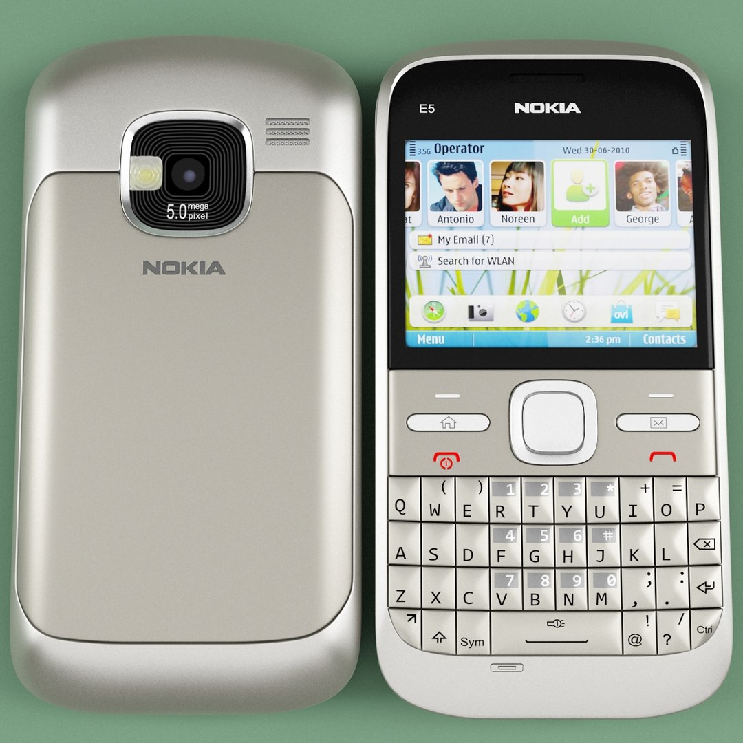 max nokia e5 00 threw