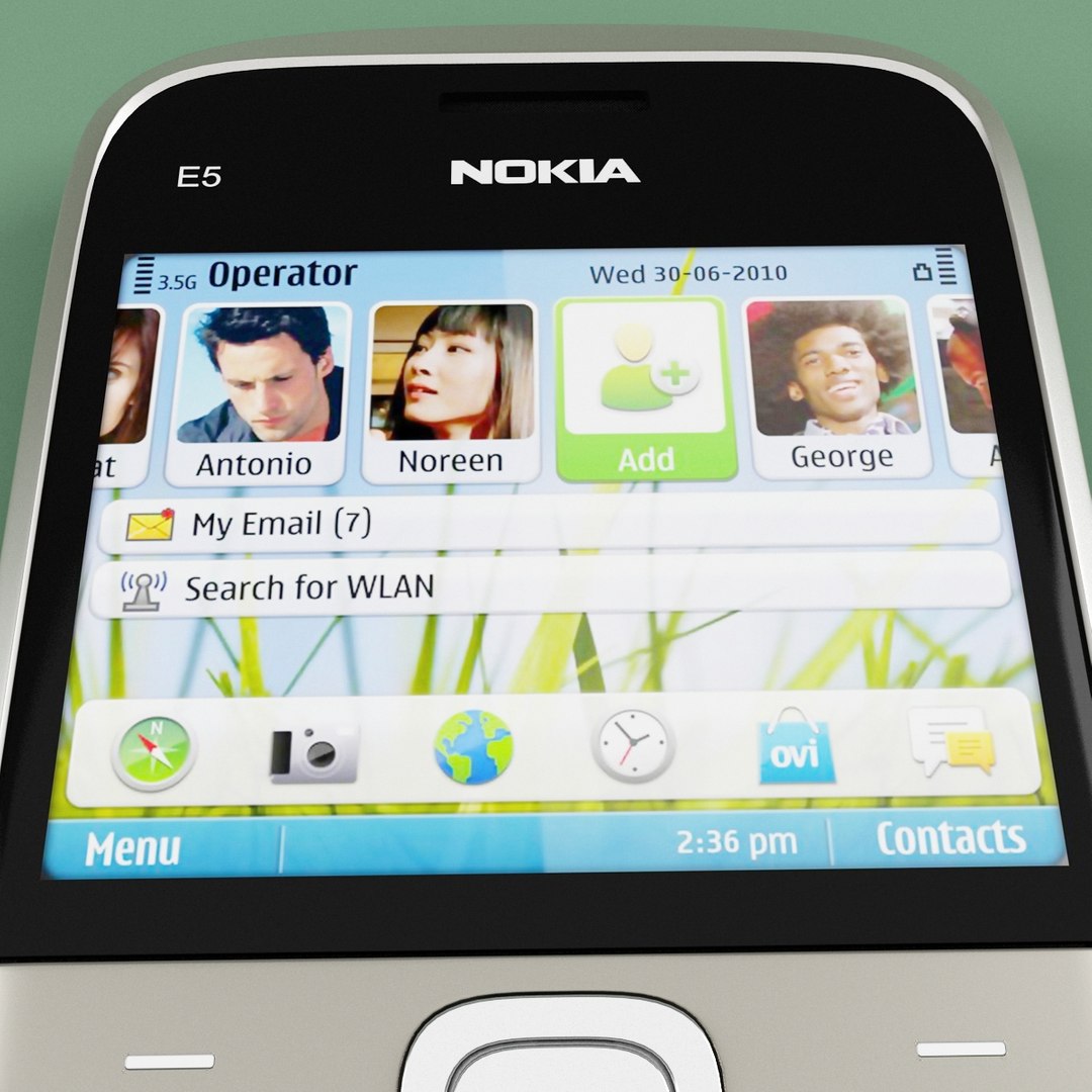 max nokia e5 00 threw
