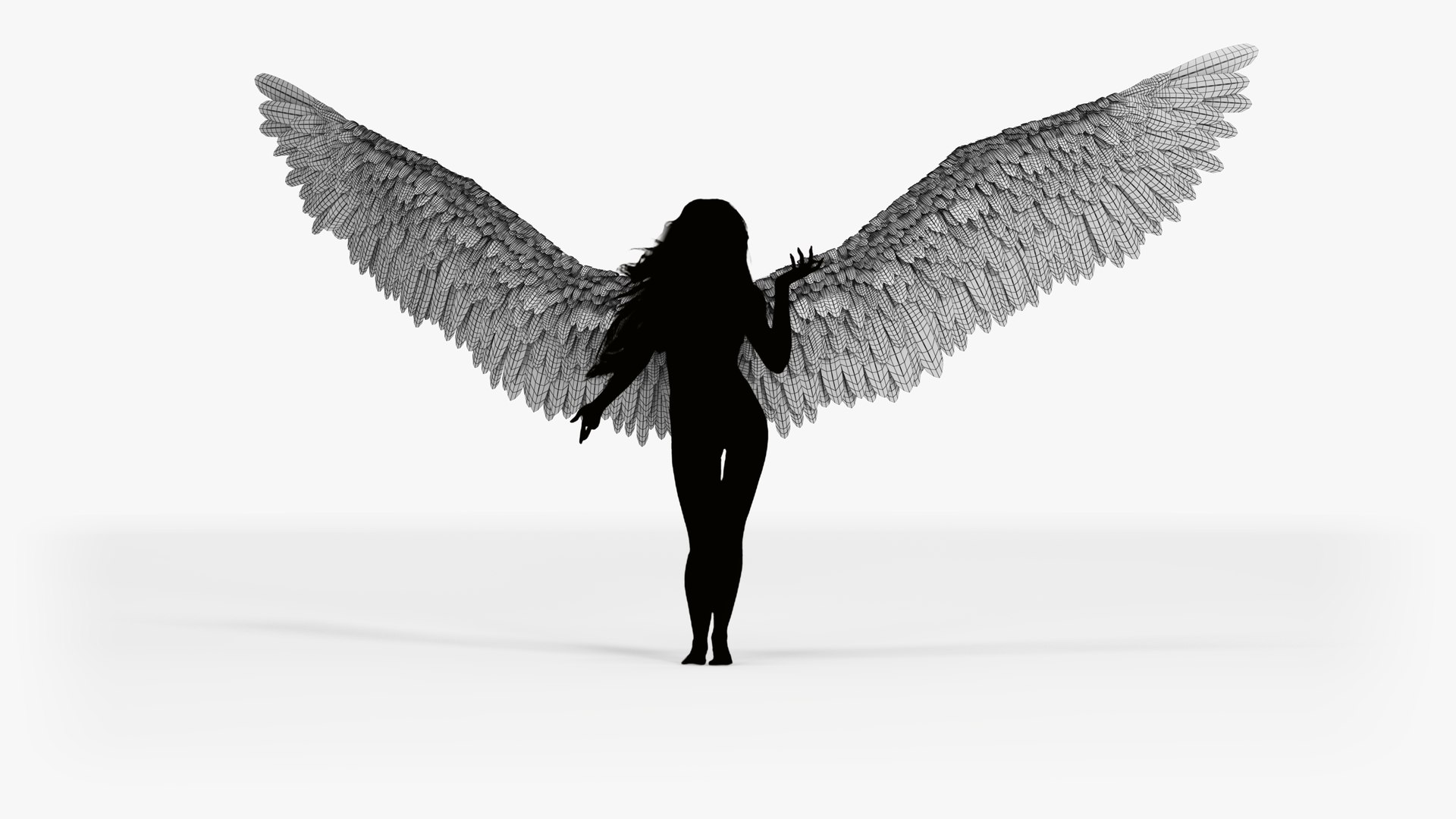 3D Rigged - Animation Angel Wings Model - TurboSquid 1467308