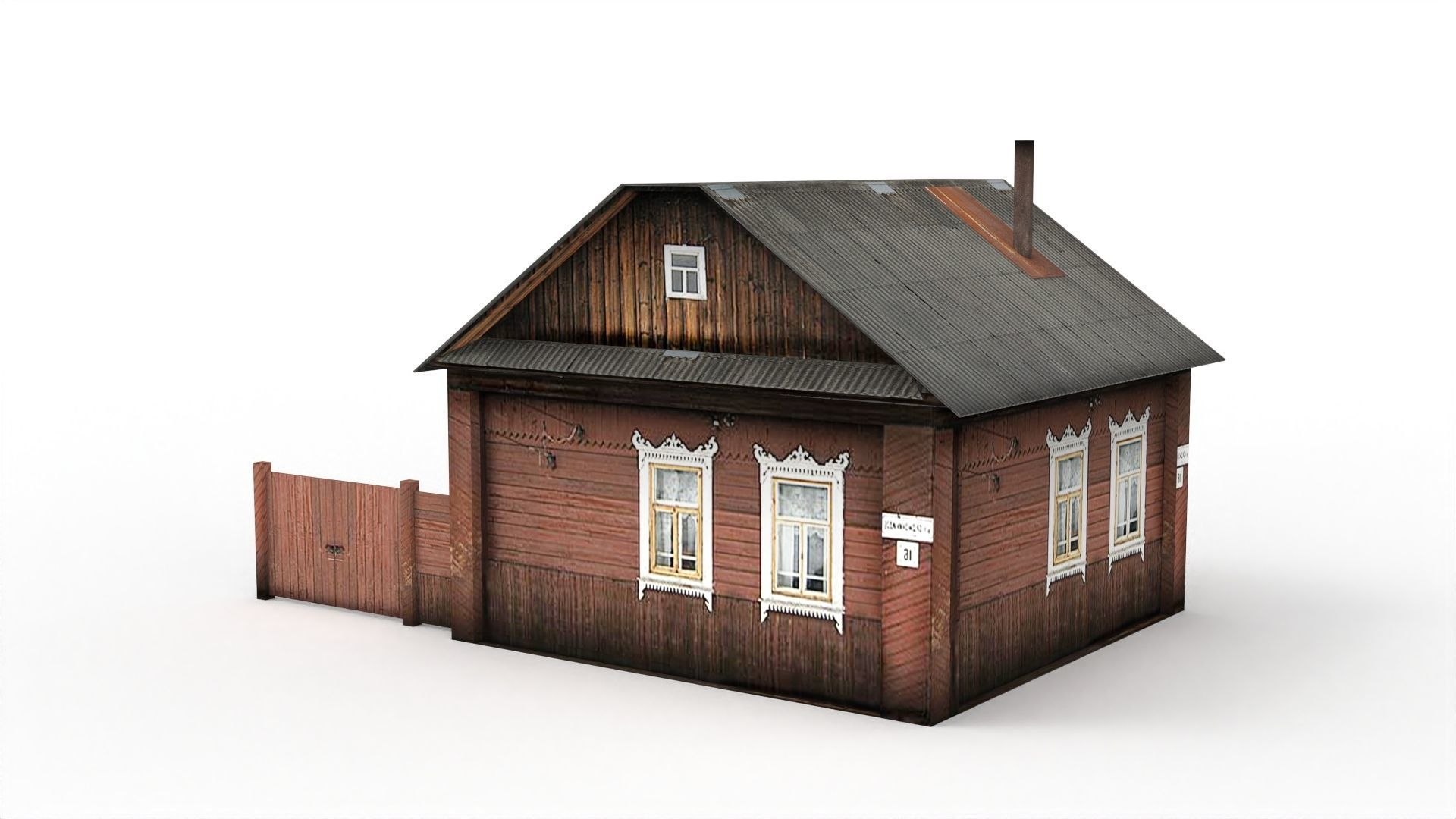 Village House Model - TurboSquid 1725609