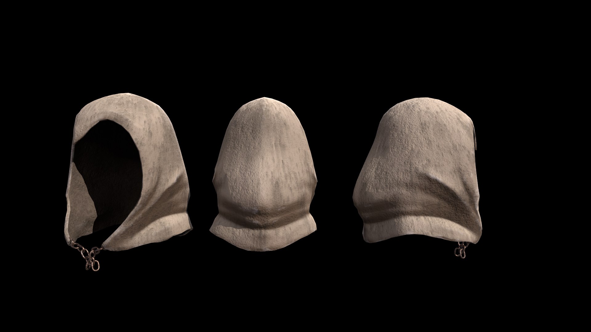 Assassin Hood Pack 3D Model - TurboSquid 2384169