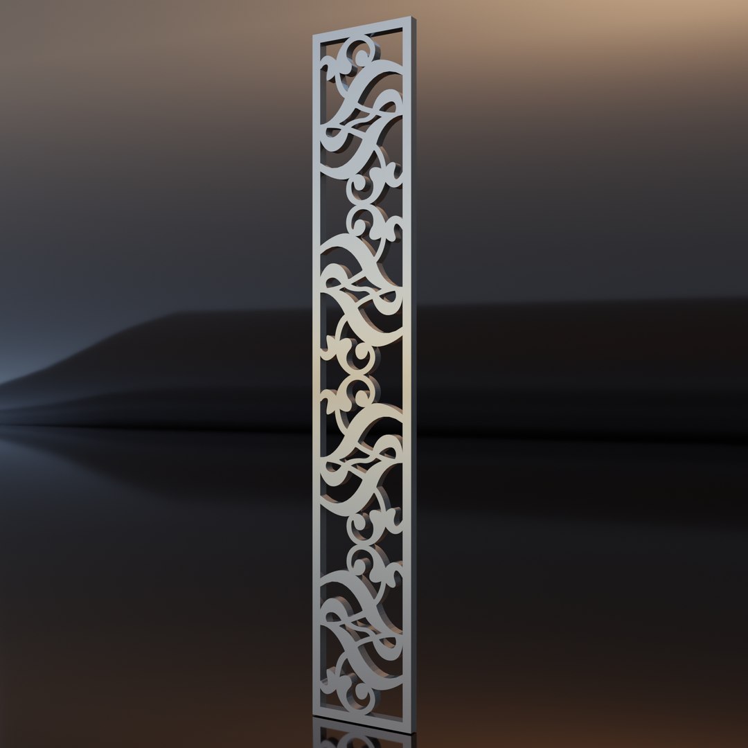 3D model Ornament panel pack - TurboSquid 2141951