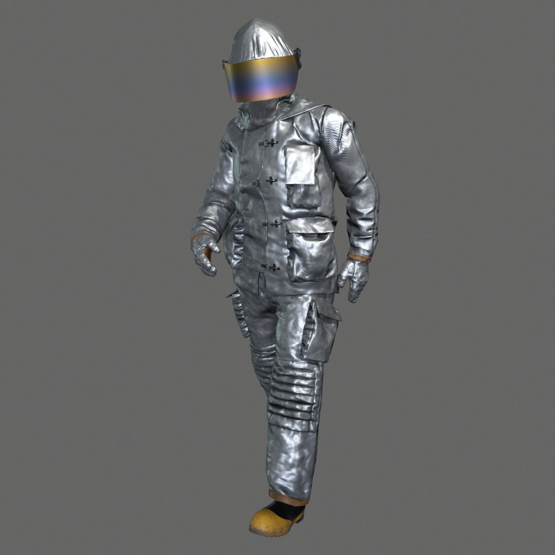 3D Model Proximity Suit Firefighter - TurboSquid 1479561