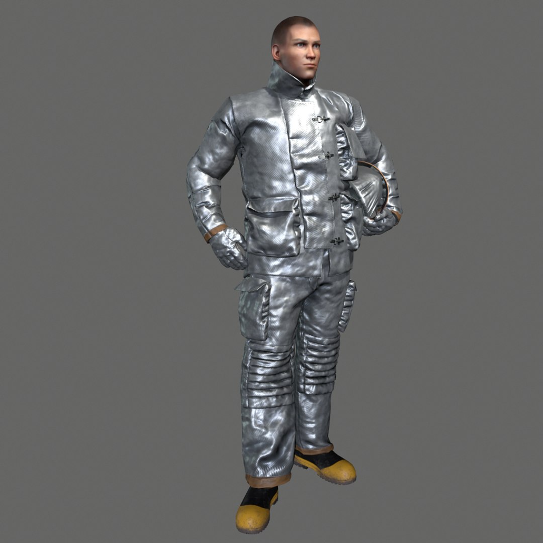 3D Model Proximity Suit Firefighter - TurboSquid 1479561
