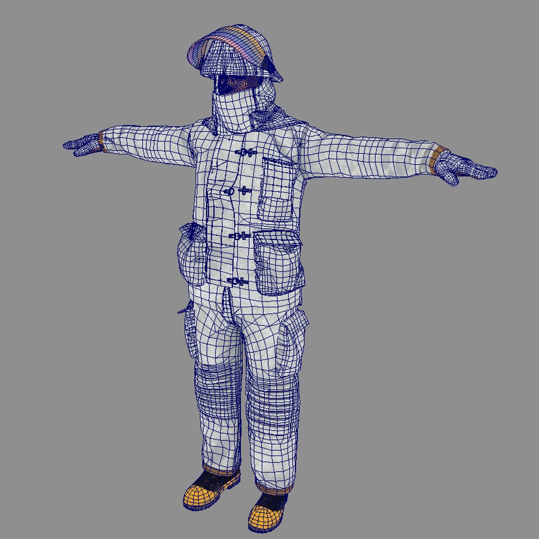 3D Model Proximity Suit Firefighter - TurboSquid 1479561