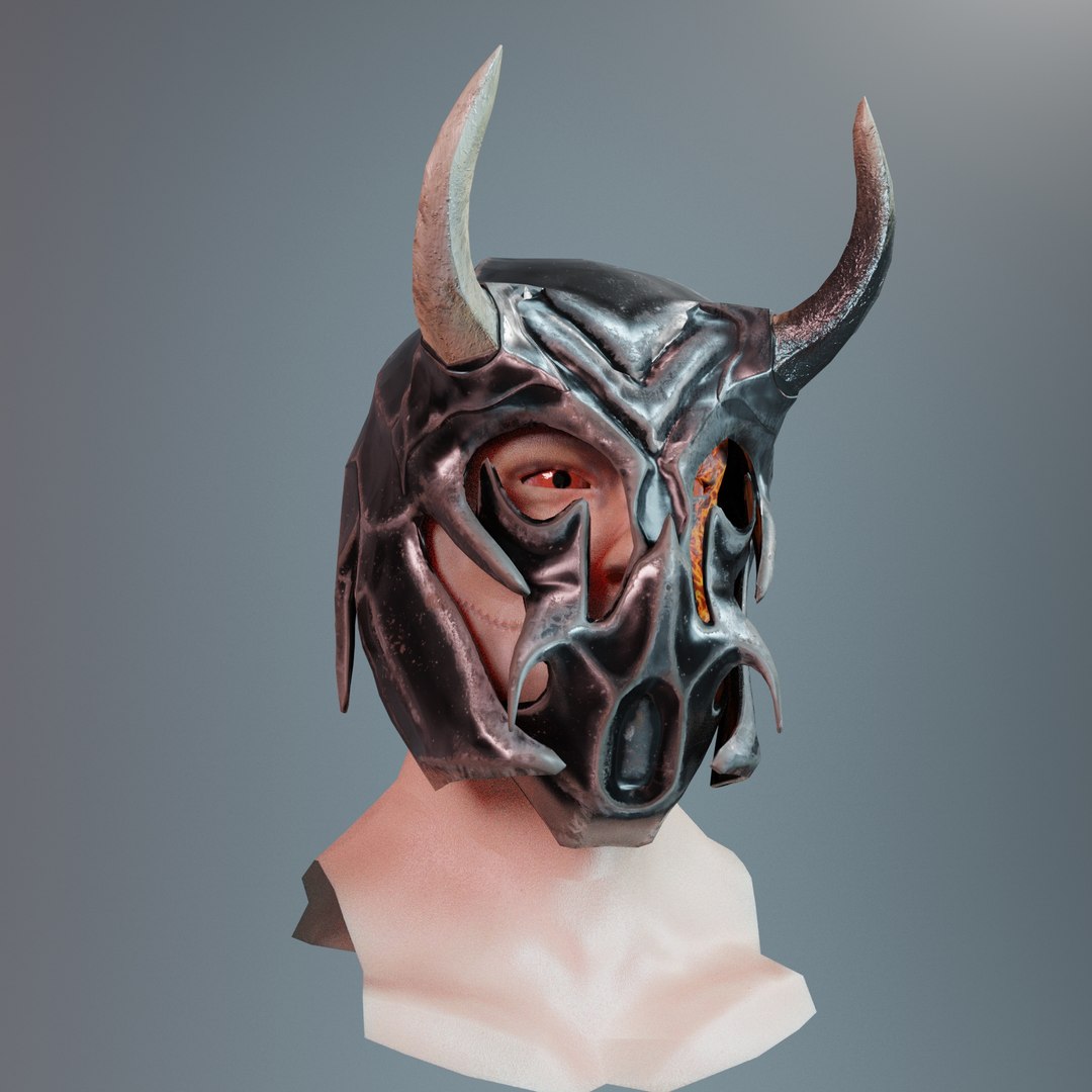 Warrior Head and Helmet 3D - TurboSquid 1721403